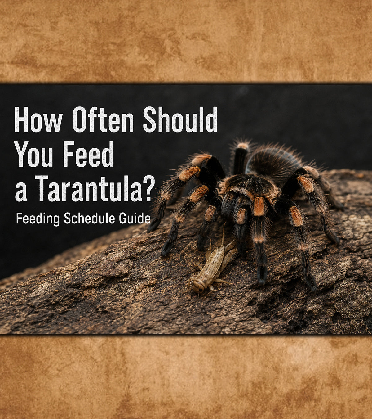 How Often Should You Feed a Tarantula? (Feeding Schedule Guide) – The ...